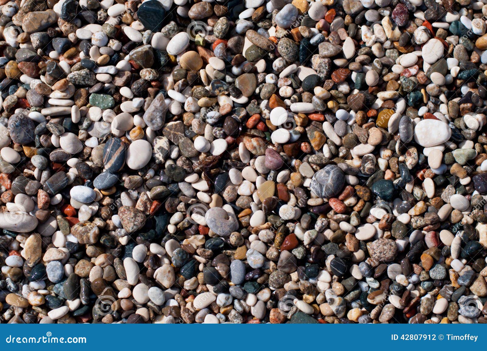 Beach small colored pebble stock photo. Image of october - 42807912