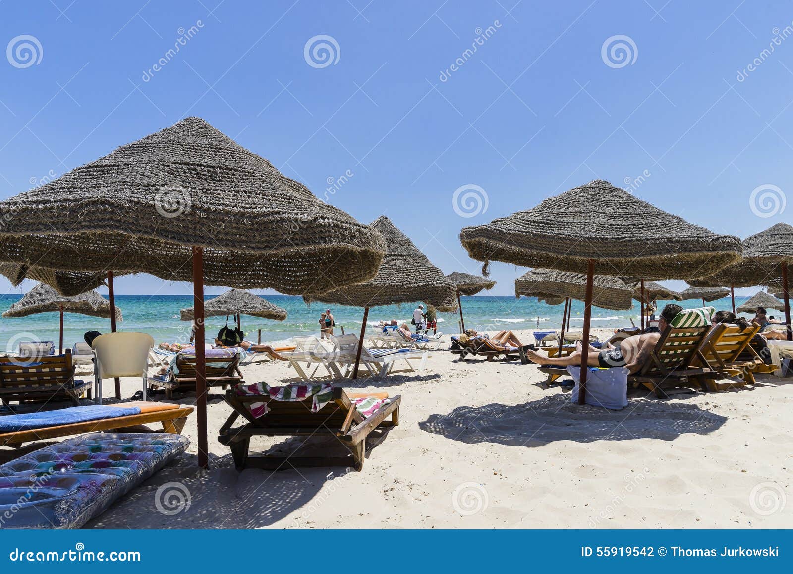 Beach in sousse editorial photography. Image of coastline - 55919542