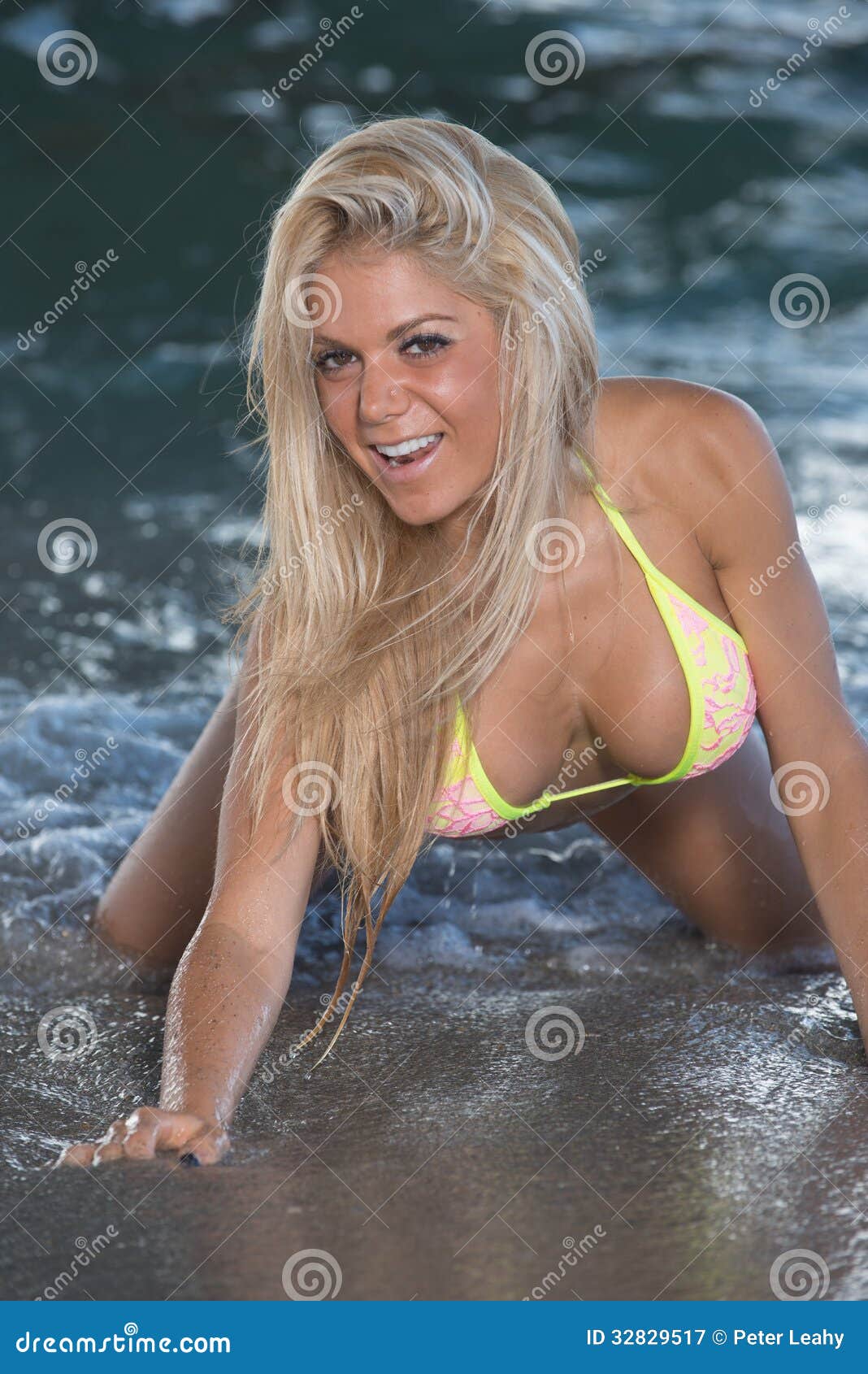 On A Beach In South Florida Stock Image Image Of Adult Smile 32829517