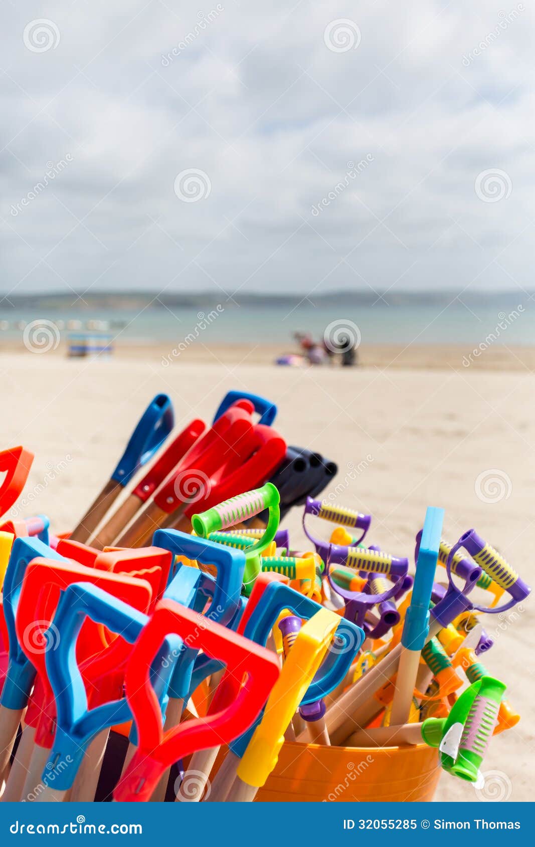 Beach Spades stock image. Image of sand, spades, beach - 32055285