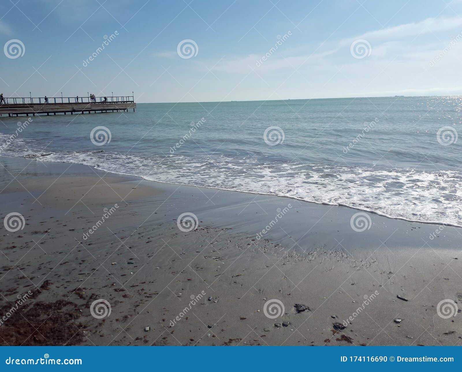 Beach in spring stock photo. Image of beach, wave, spring - 174116690