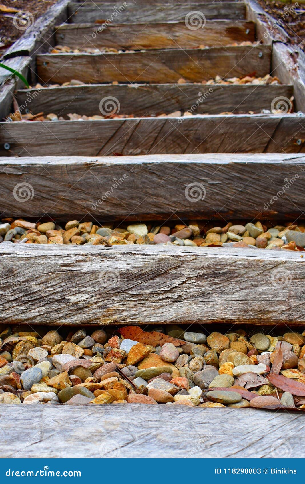 Beach Stairs with pebbles stock image. Image of nature - 118298803