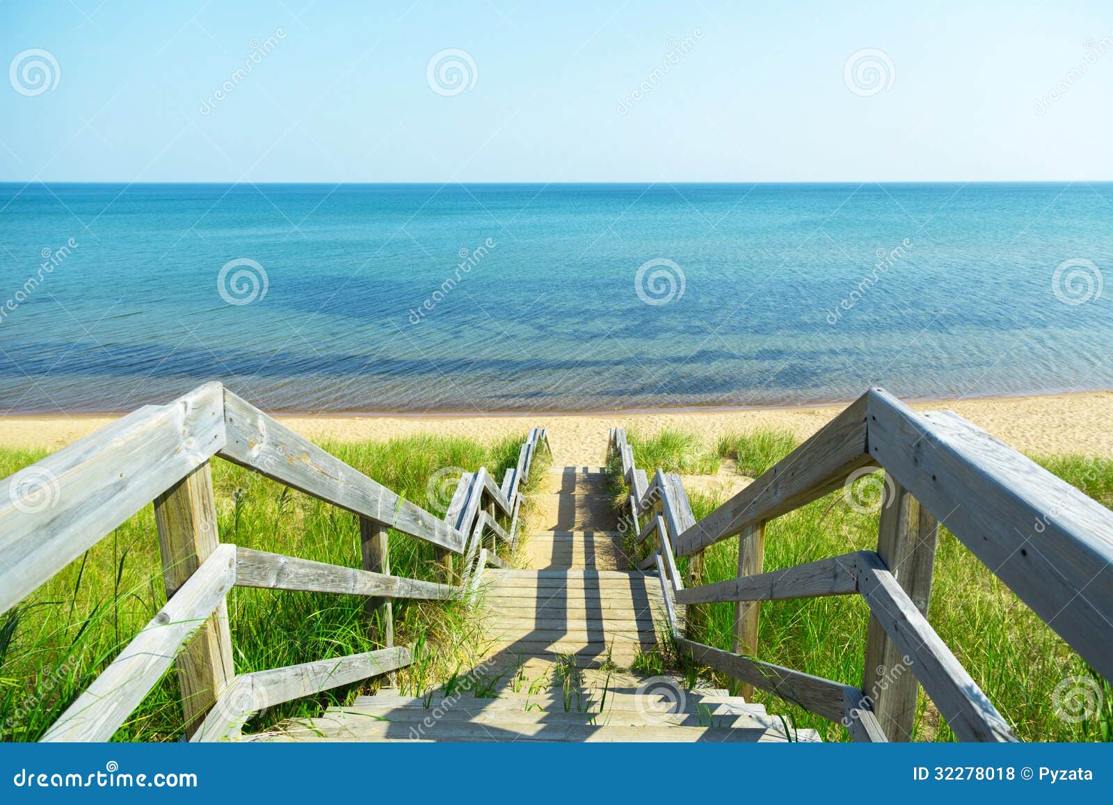 Beach steps stock photo. Image of outdoor, foot, railing - 32278018