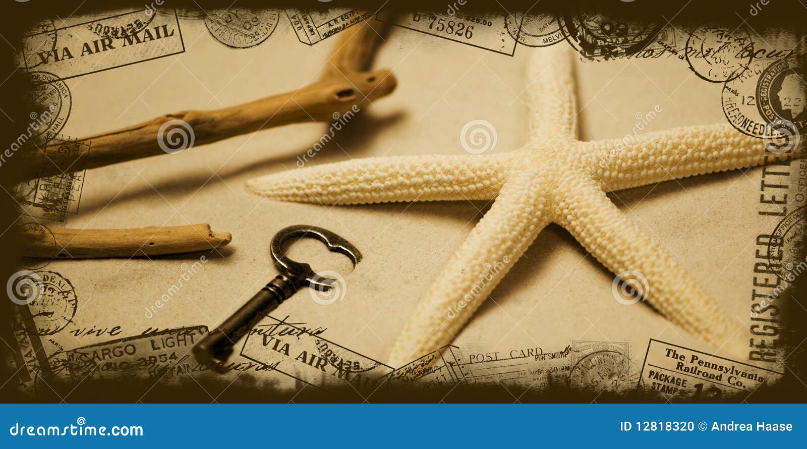 Beach still life stock illustration. Illustration of symbol - 12818320