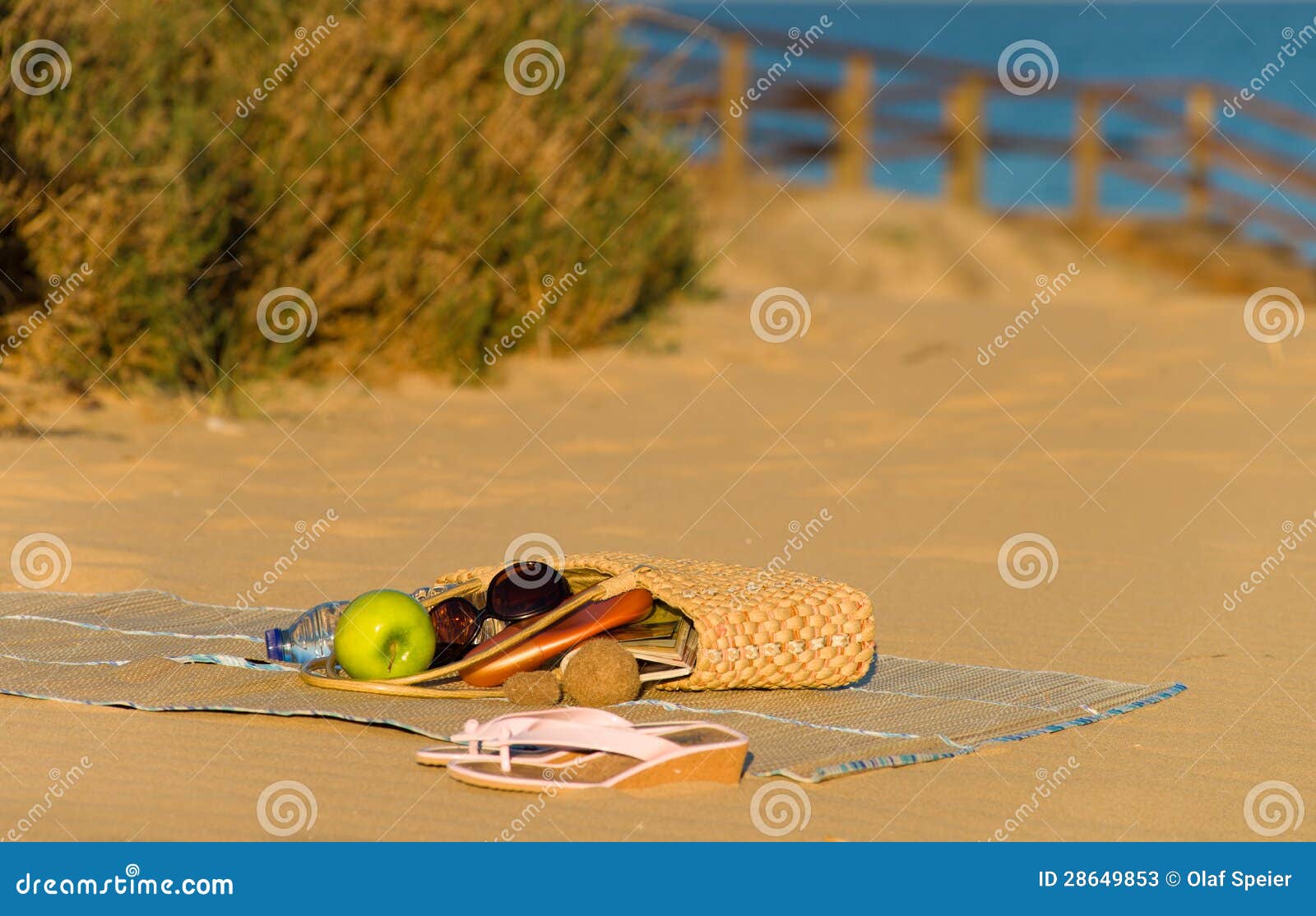 Beach still life stock image. Image of beach, sandy, idyllic - 28649853