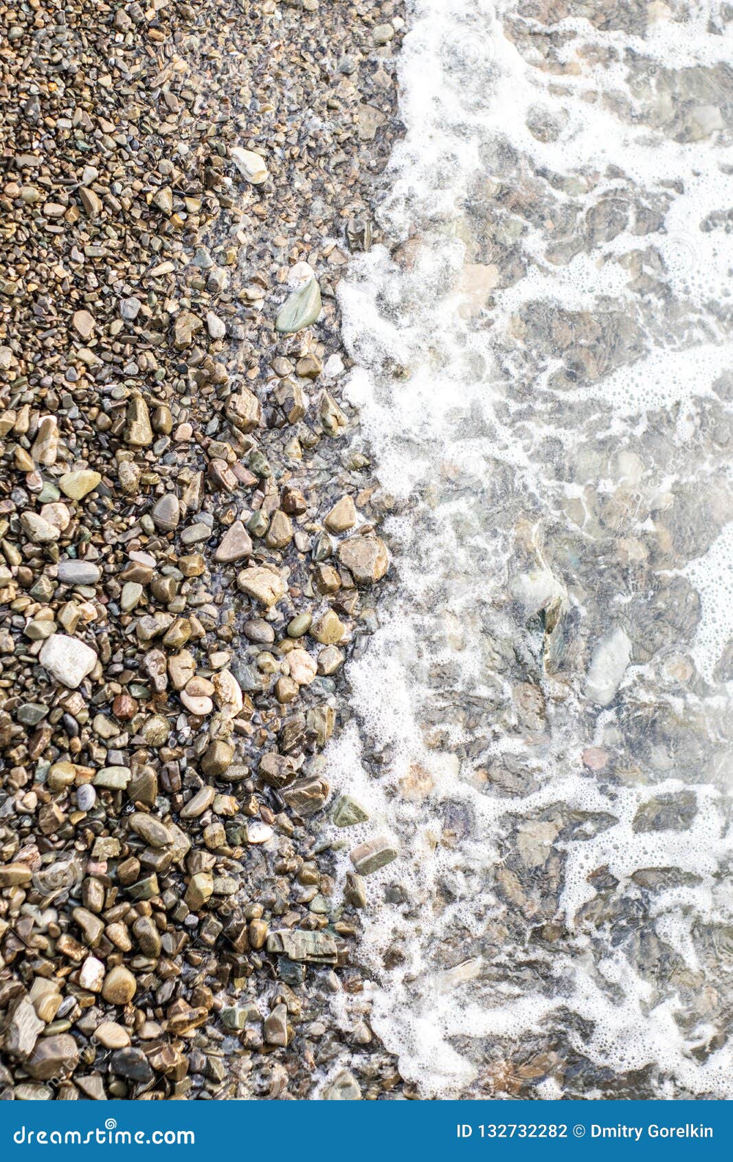 Beach Stone Background with Sea Stock Photo - Image of stones, shiny ...