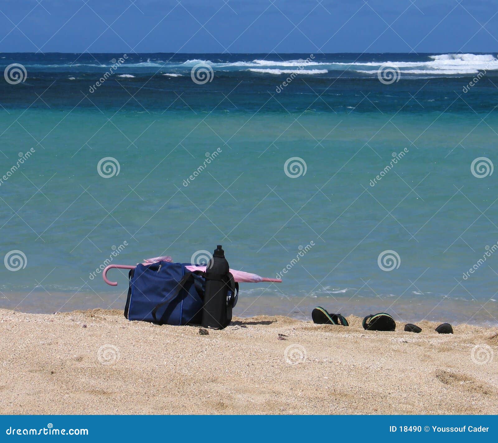 Beach Stuffs stock photo. Image of waves, sand, tourist - 18490