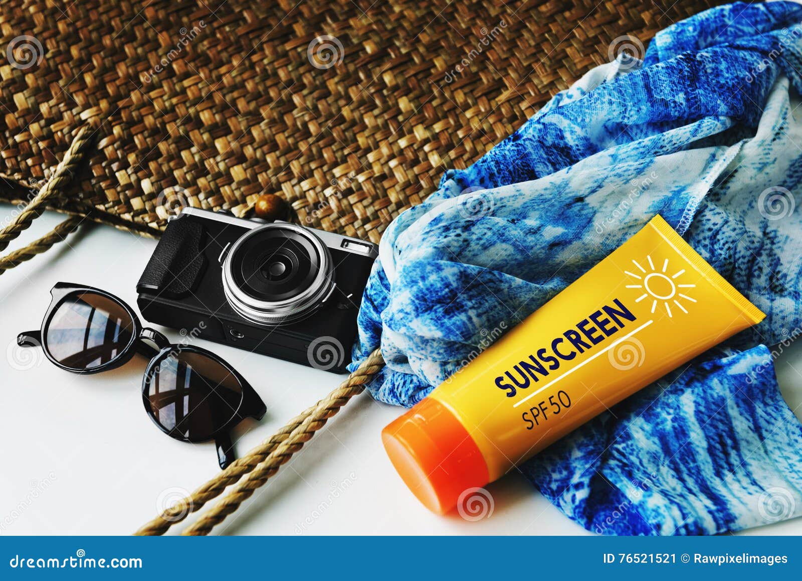Beach Summer Holiday Vacation Journey Exploration Concept Stock Image ...