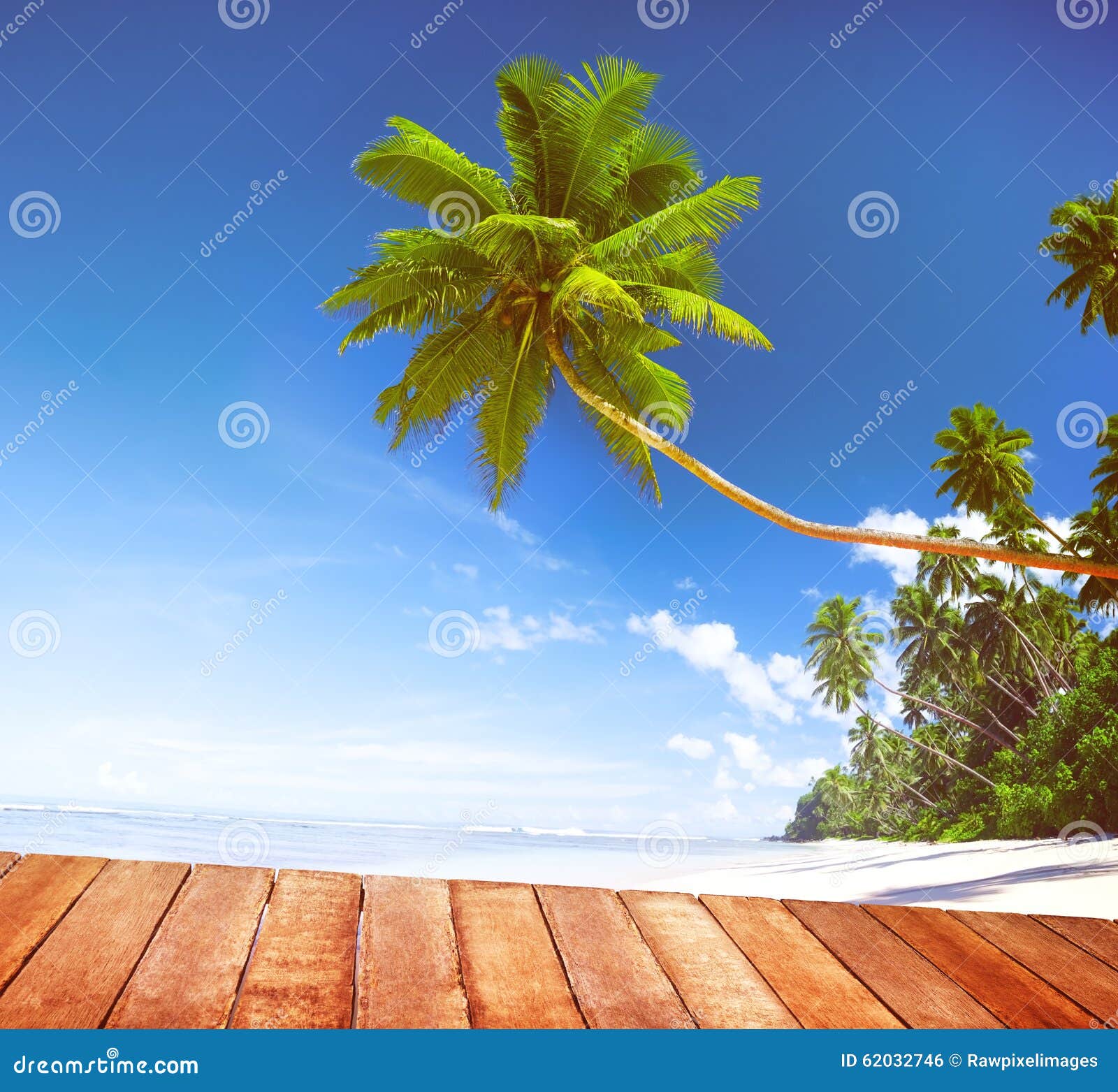 Beach Summer Relaxation Tranquil Scene Concept Stock Photo - Image of ...