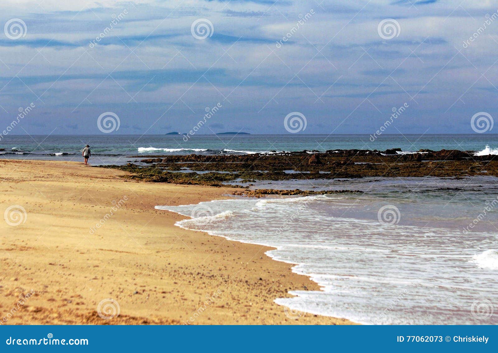 Beach Surf Sand Rocks stock image. Image of rocks, cloud - 77062073