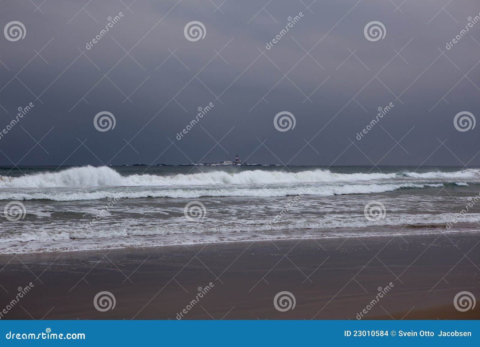 Beach surf in storm stock photo. Image of beach, threatening - 23010584