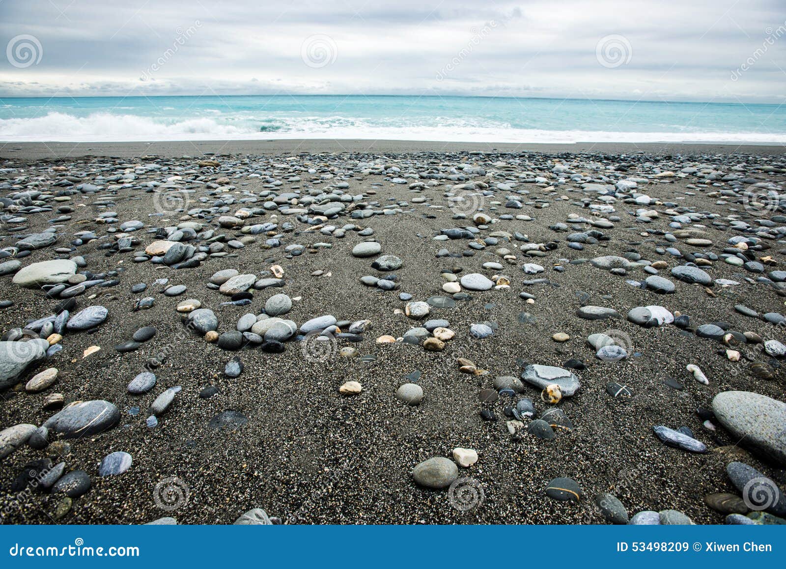 Beach of Taiwan stock image. Image of garden, ocean, coast - 53498209