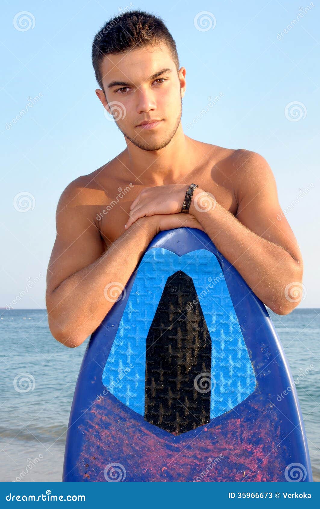 Beach stock image. Image of caucasian, skim, person, copy - 35966673