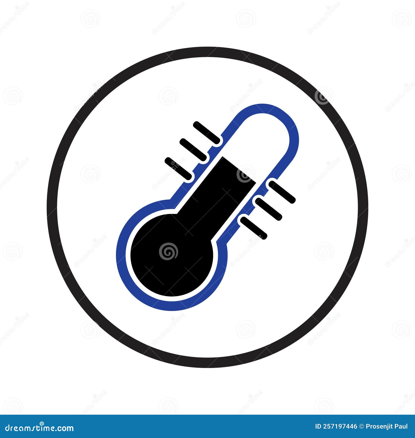 Beach Temperature Meter Icon Stock Vector - Illustration of symbol ...