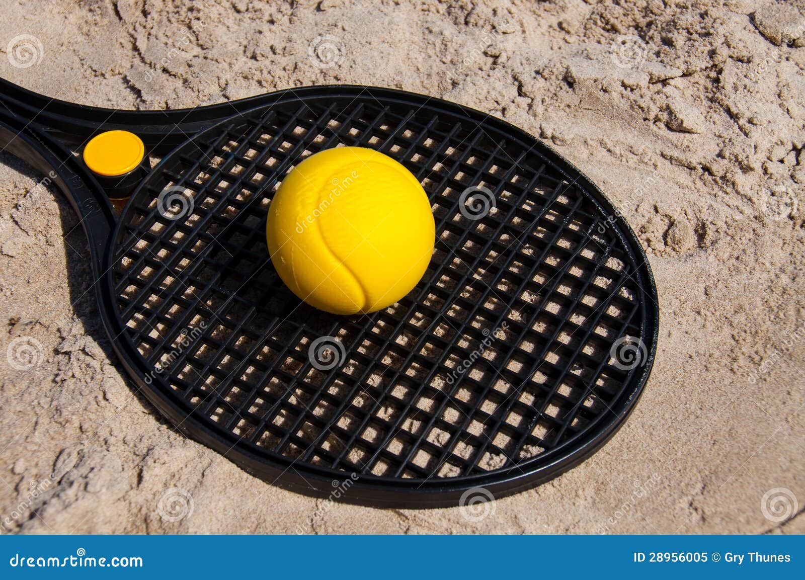 Beach tennis racket stock image. Image of vacation, outdoors - 28956005