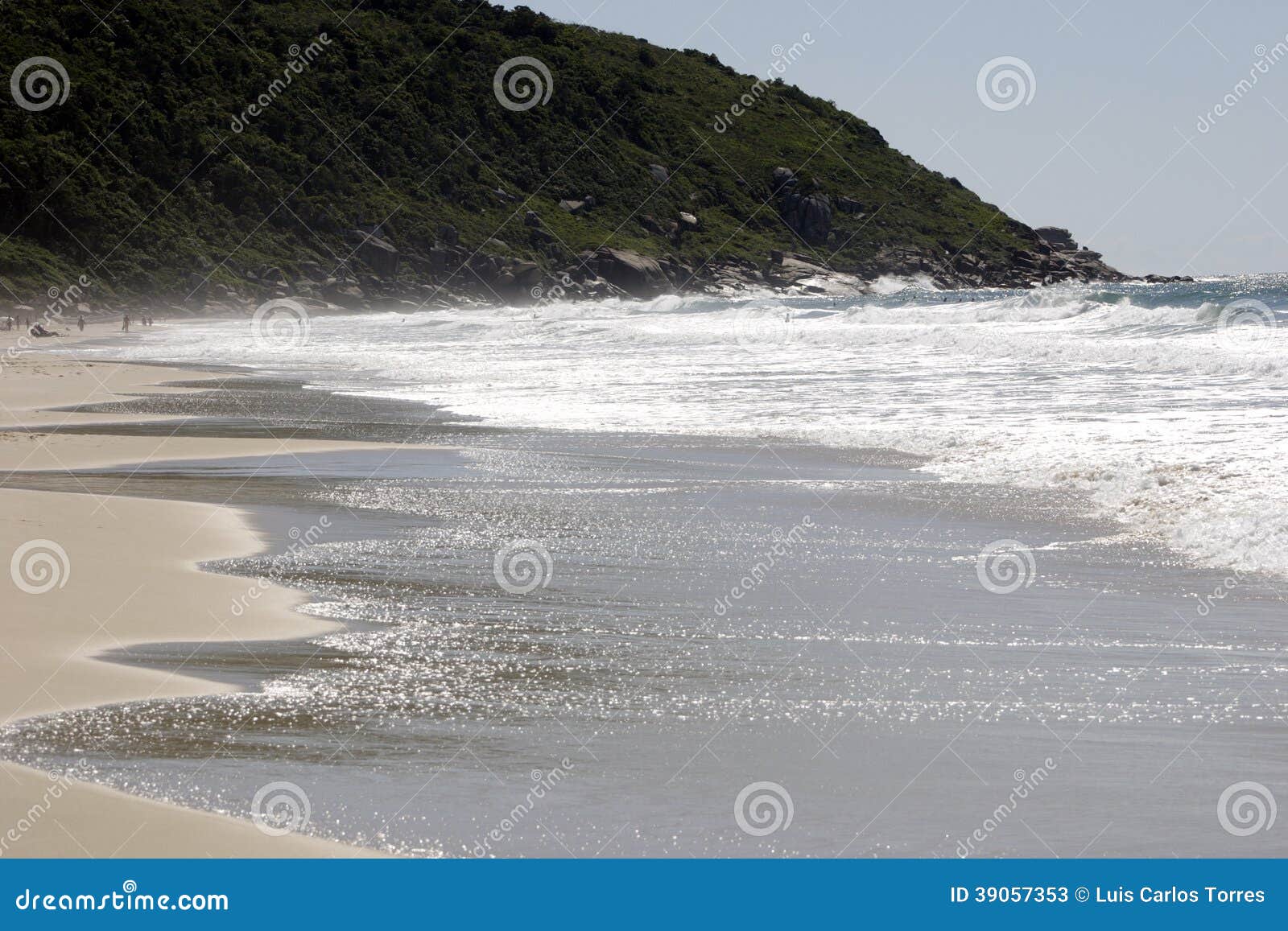 Beach time stock image. Image of vacations, sand, florianopolis - 39057353