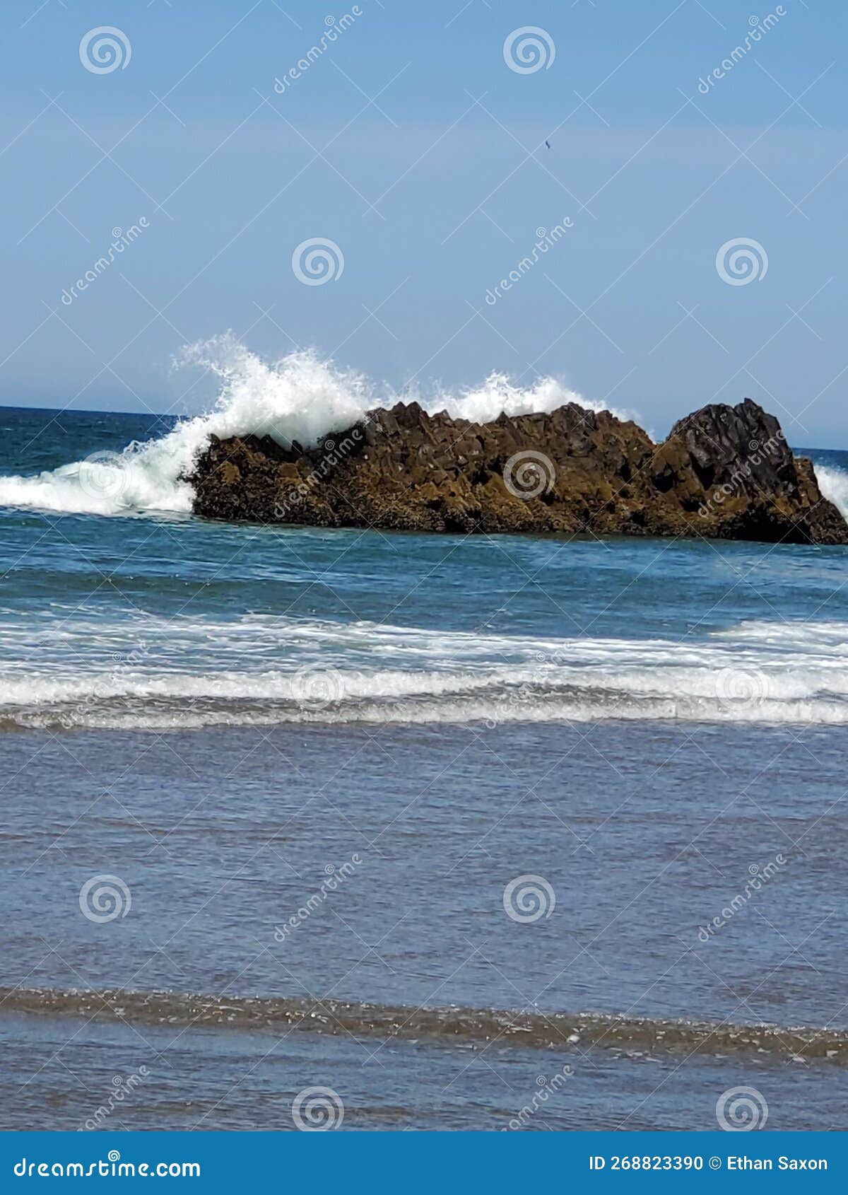 Beach time water battle stock photo. Image of wall, beach - 268823390