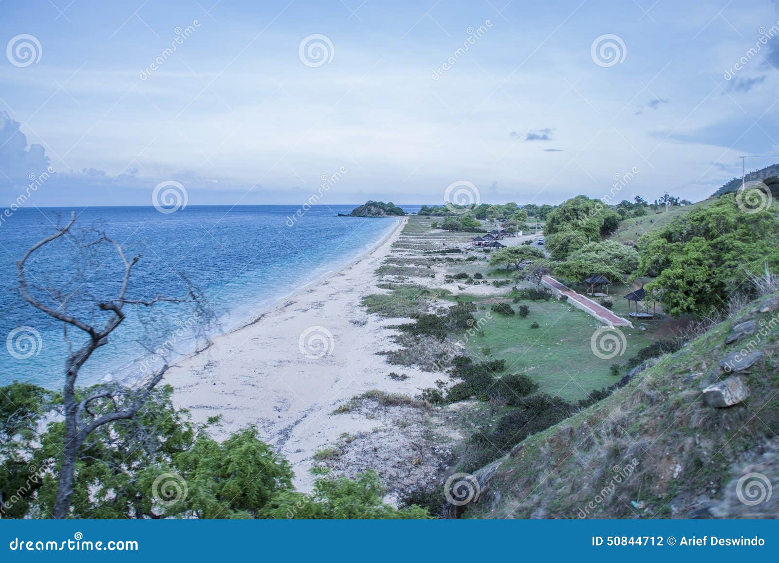 Timor-Leste In Focus On A Tilted World Map. Stock Photography ...