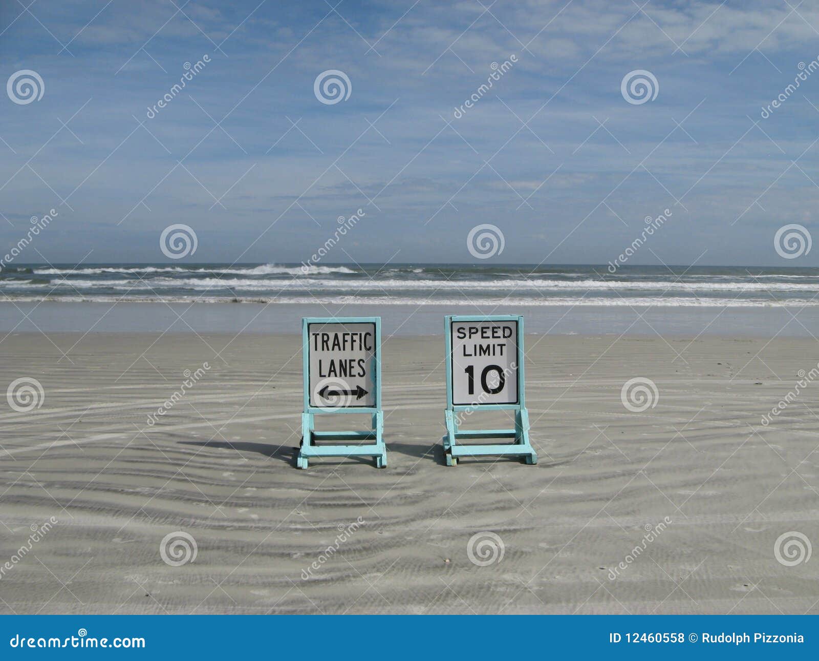 Beach Traffic Signs stock photo. Image of florida, signs - 12460558