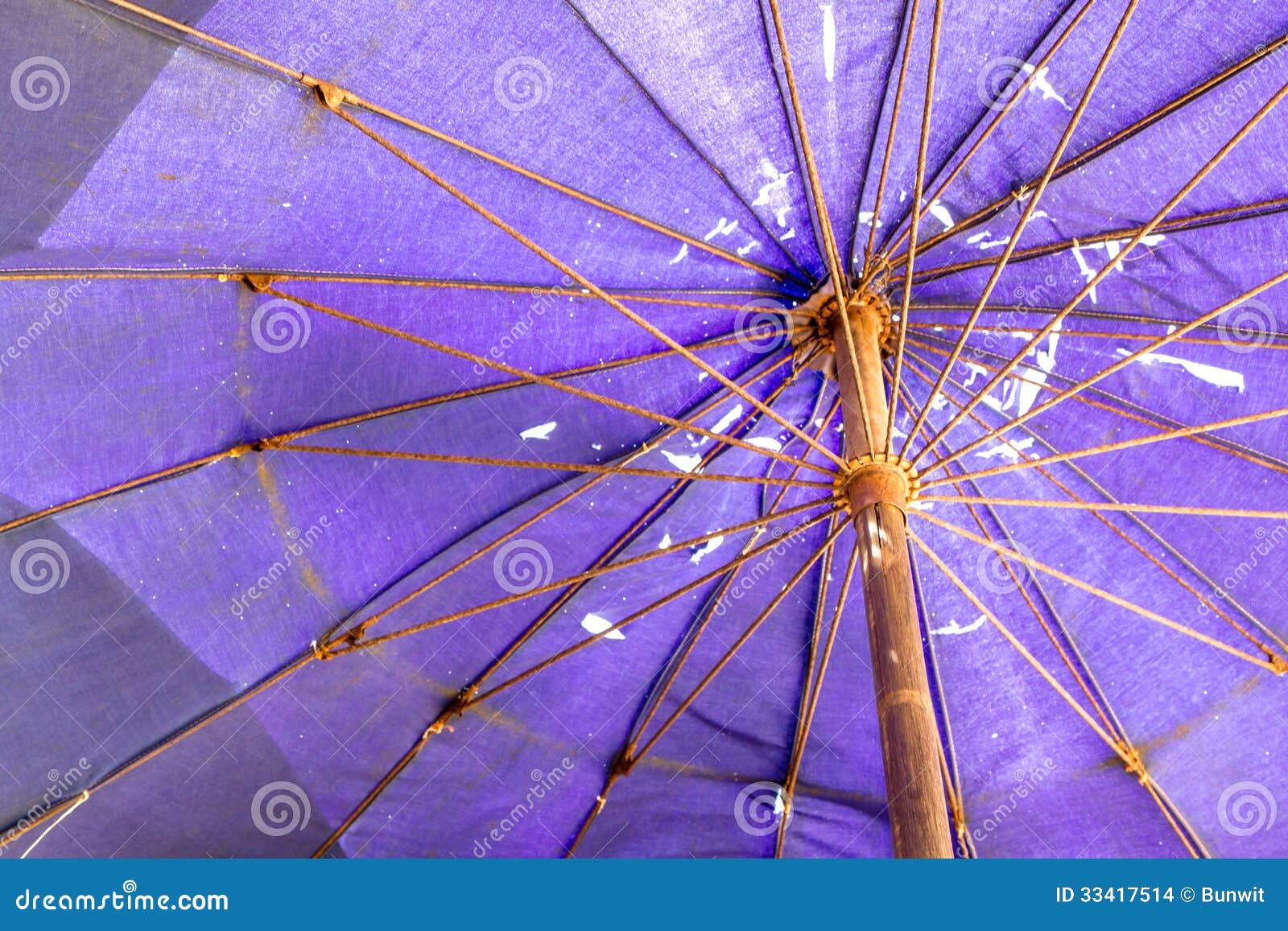 Beach Umbrella with Rust stock photo. Image of vacation - 33417514