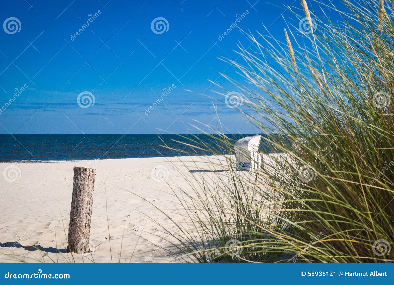 Beach of Usedom stock image. Image of usedom, travel - 58935121