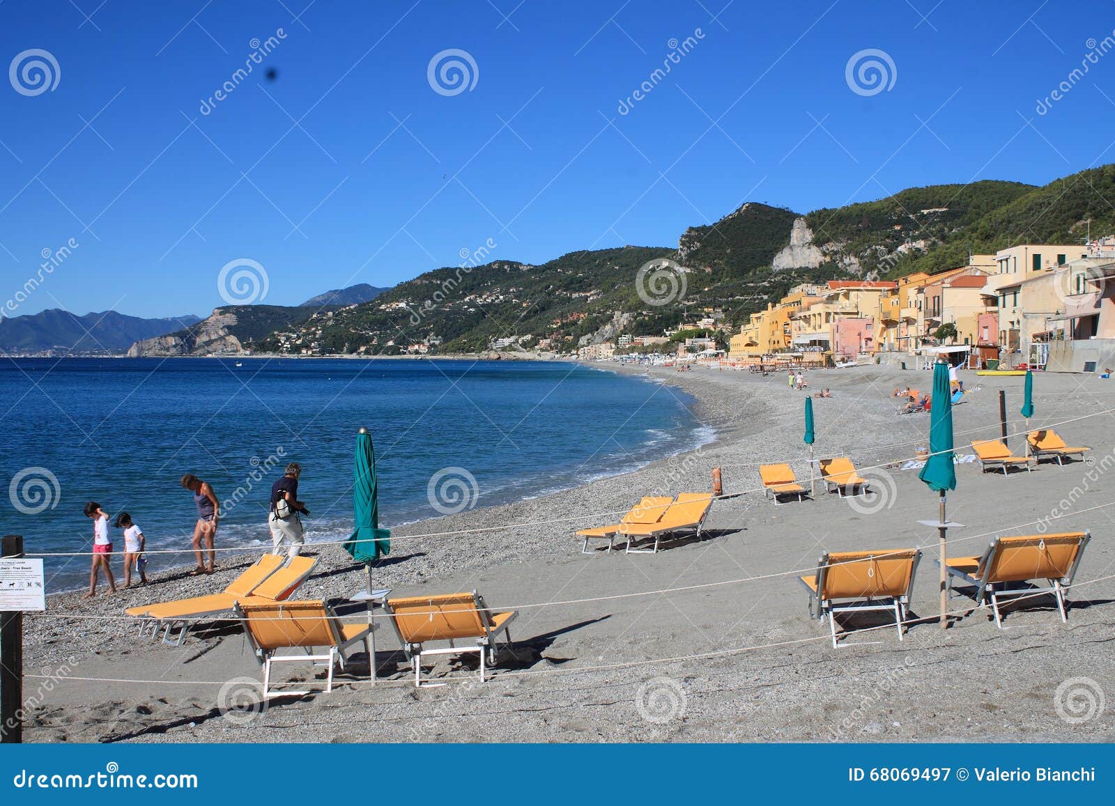 The Beach of Varigotti View from the Pier Editorial Photography - Image ...