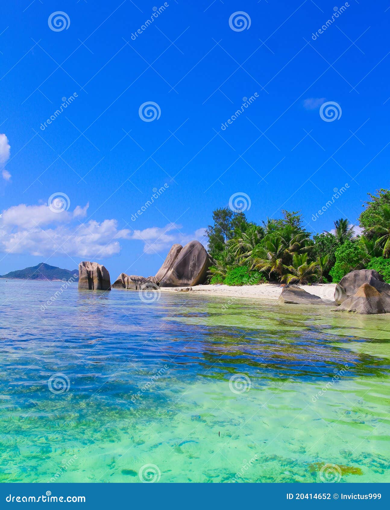 Beach view stock photo. Image of climate, ocean, horizon - 20414652