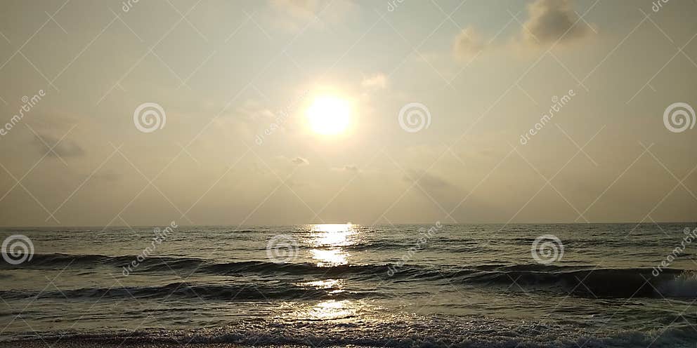 Beach view stock image. Image of beach, travel, clouds - 116207987