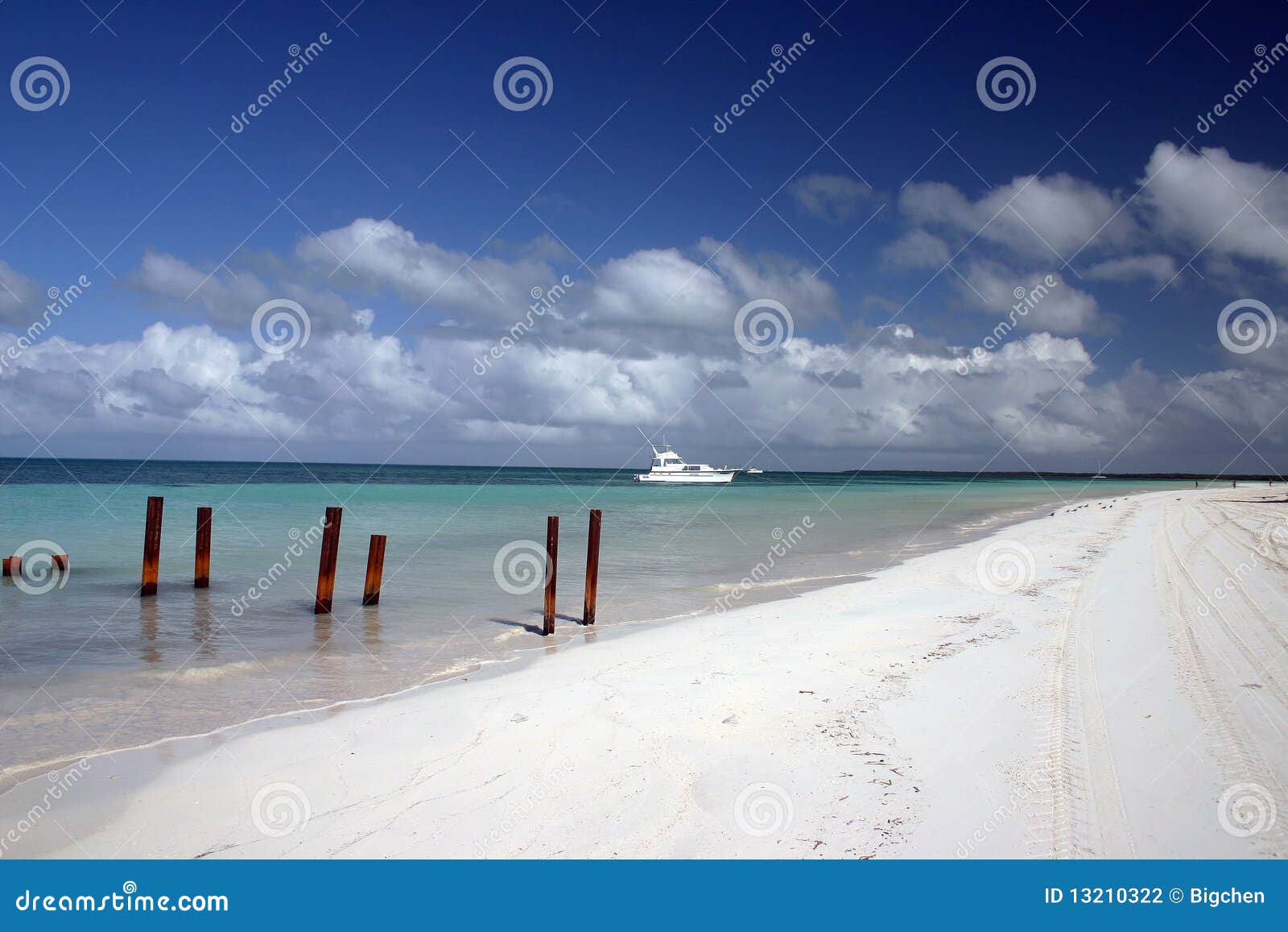Beach view of Cuba stock photo. Image of clear, cuba - 13210322