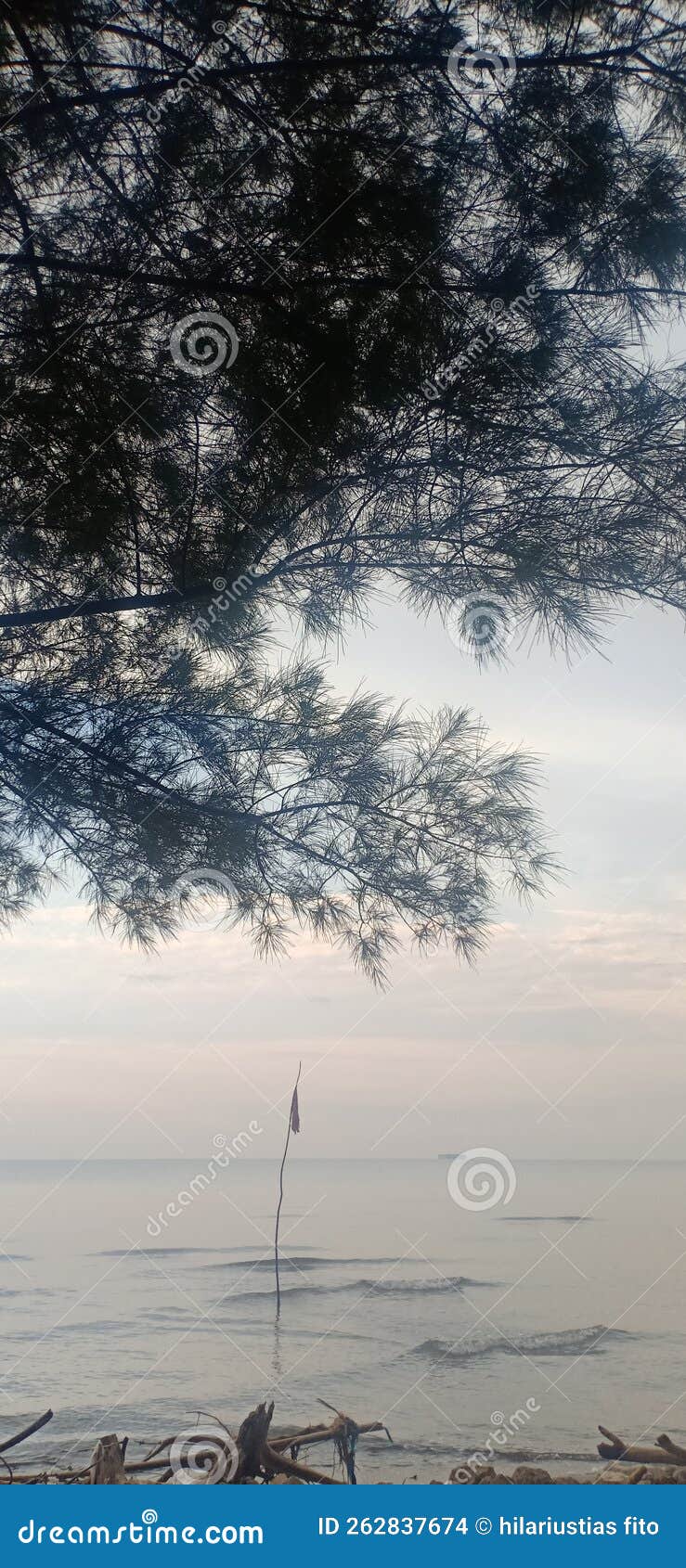 Beach View in Indonesian, Batang Central Java Stock Photo - Image of ...