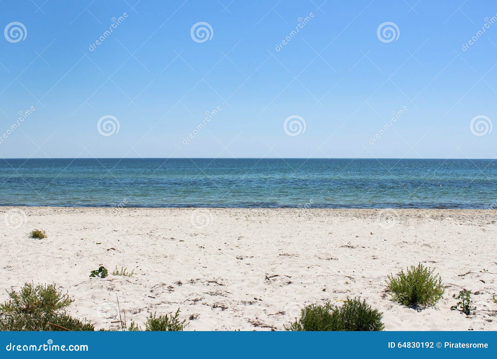 Beach view in the noon stock photo. Image of view, island - 64830192