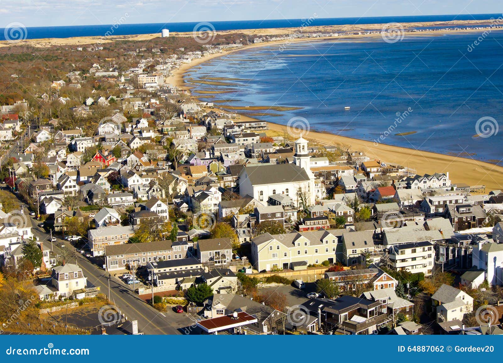 Cape Cod the USA stock photo. Image of beach, stone, cape - 64887062