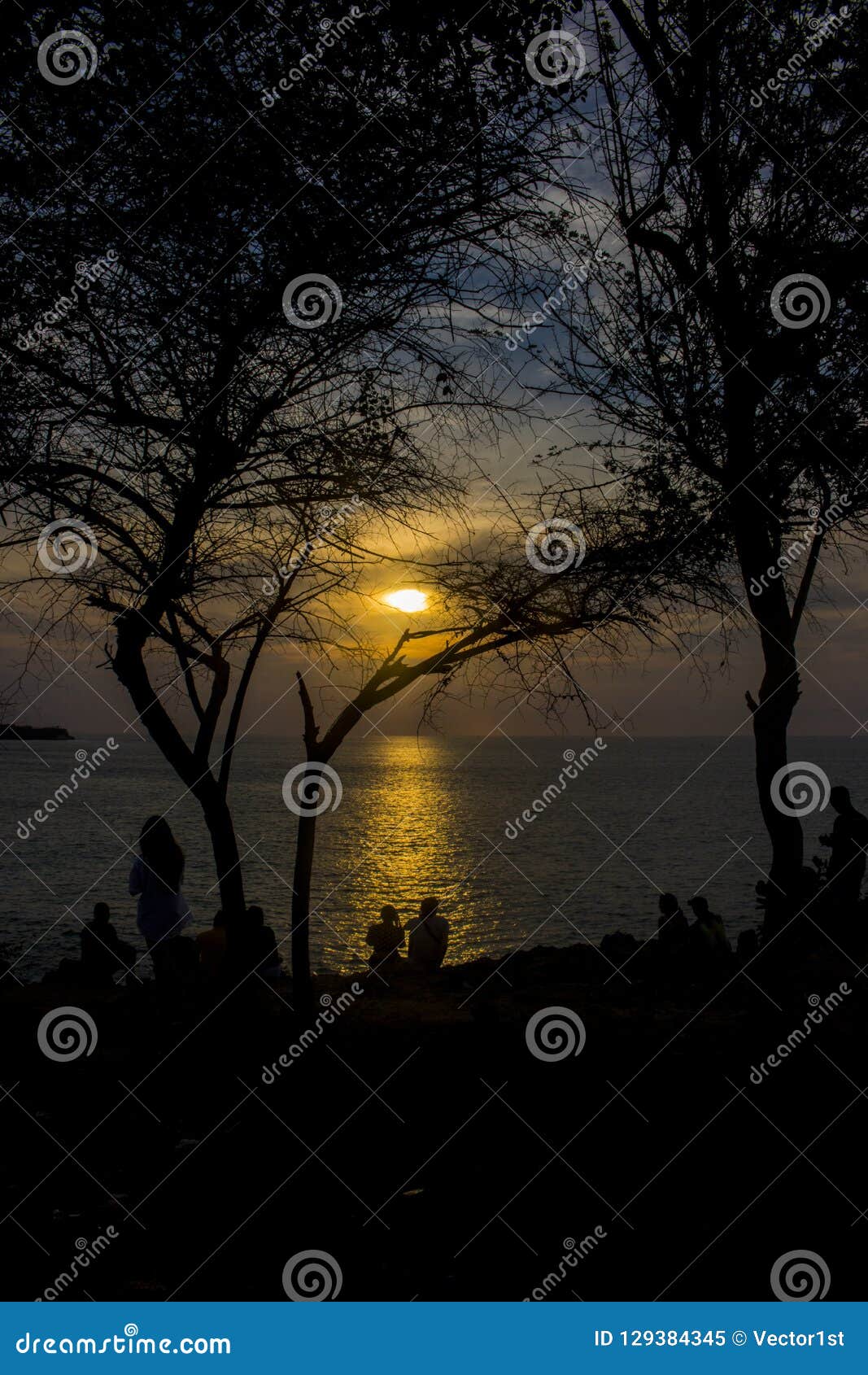 Beach View Summer Holiday Sunset Stock Image - Image of trip, holiday ...