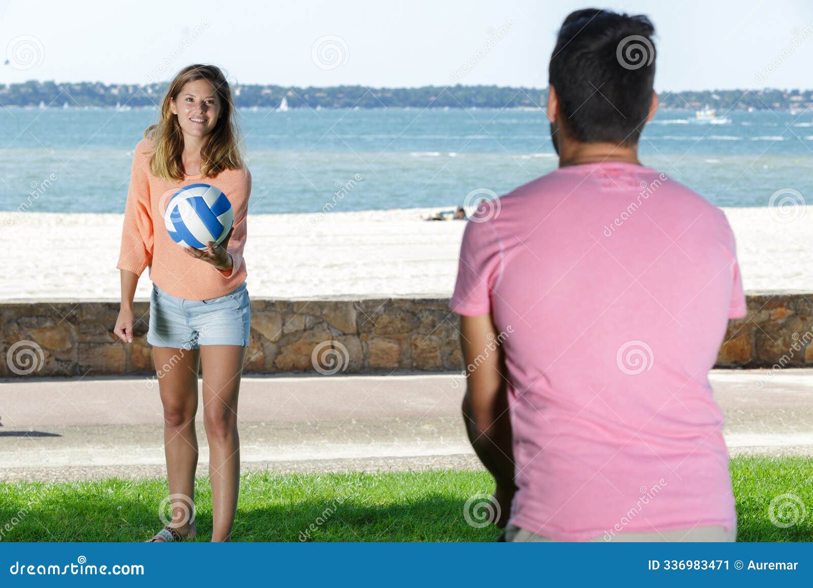 Beach Volleyball Portrait People Stock Image - Image of people, sport ...