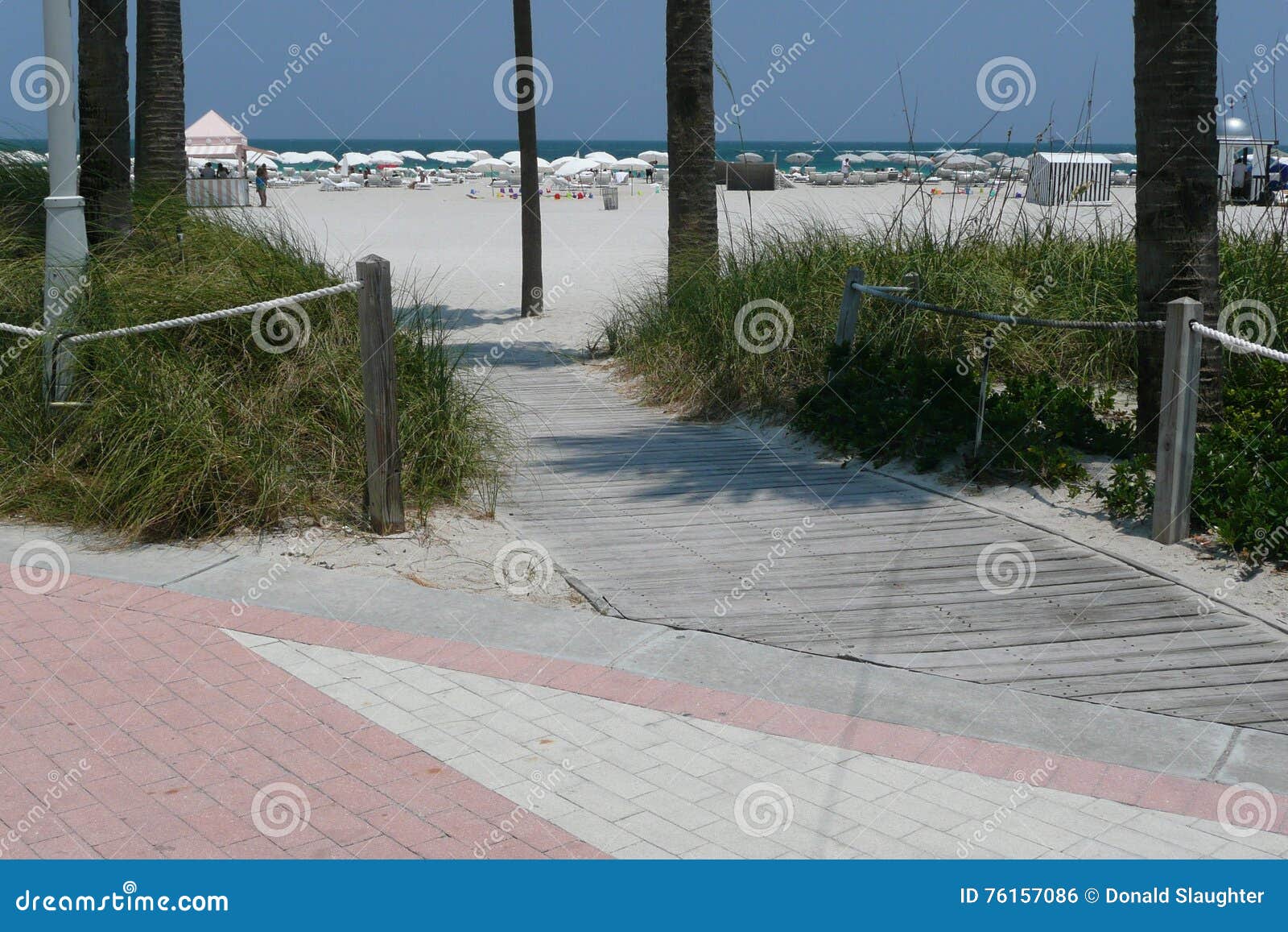 Beach Walk stock photo. Image of sidewalks, walkway, beach - 76157086