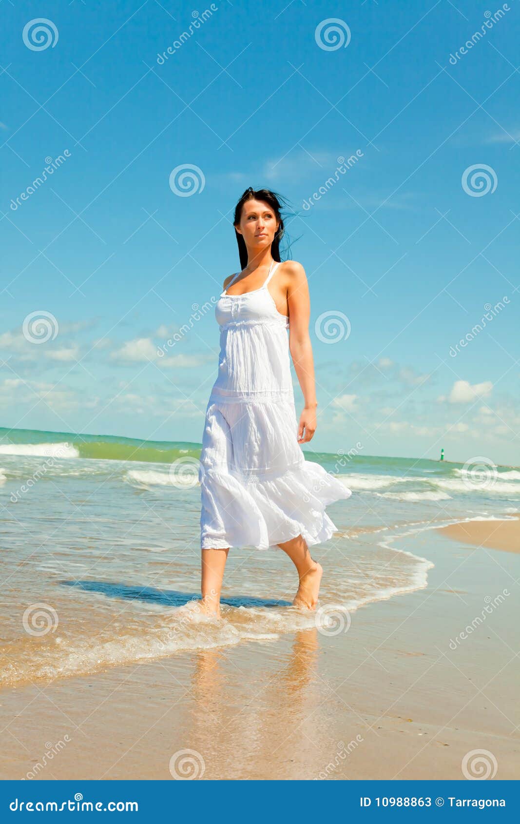 Beach walking stock image. Image of beautiful, enjoyment - 10988863