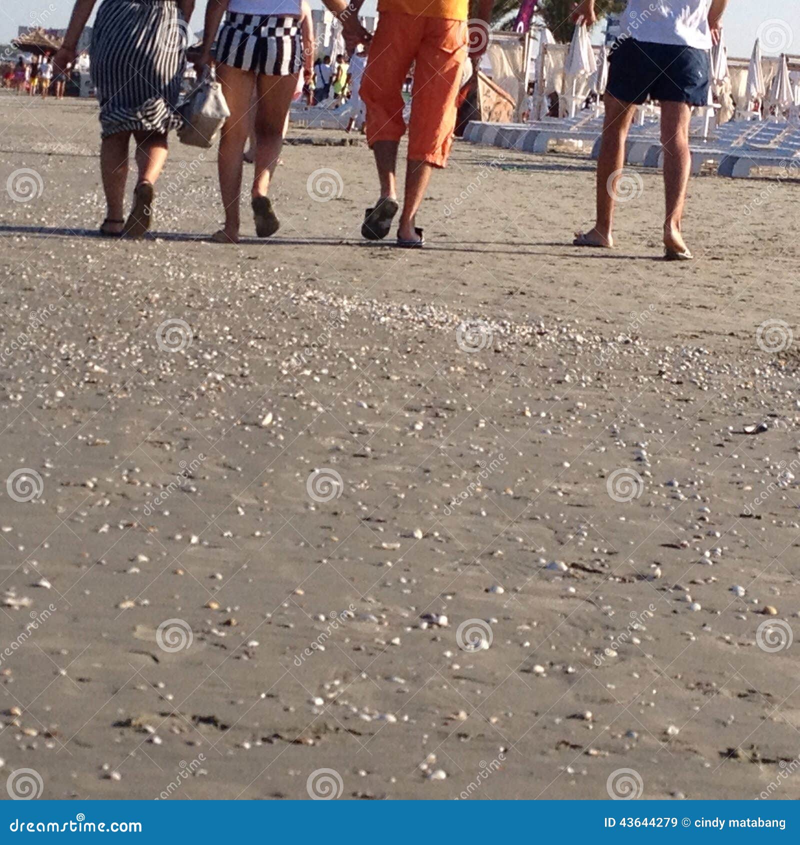 Beach walking stock image. Image of walk, sunrise, beach - 43644279