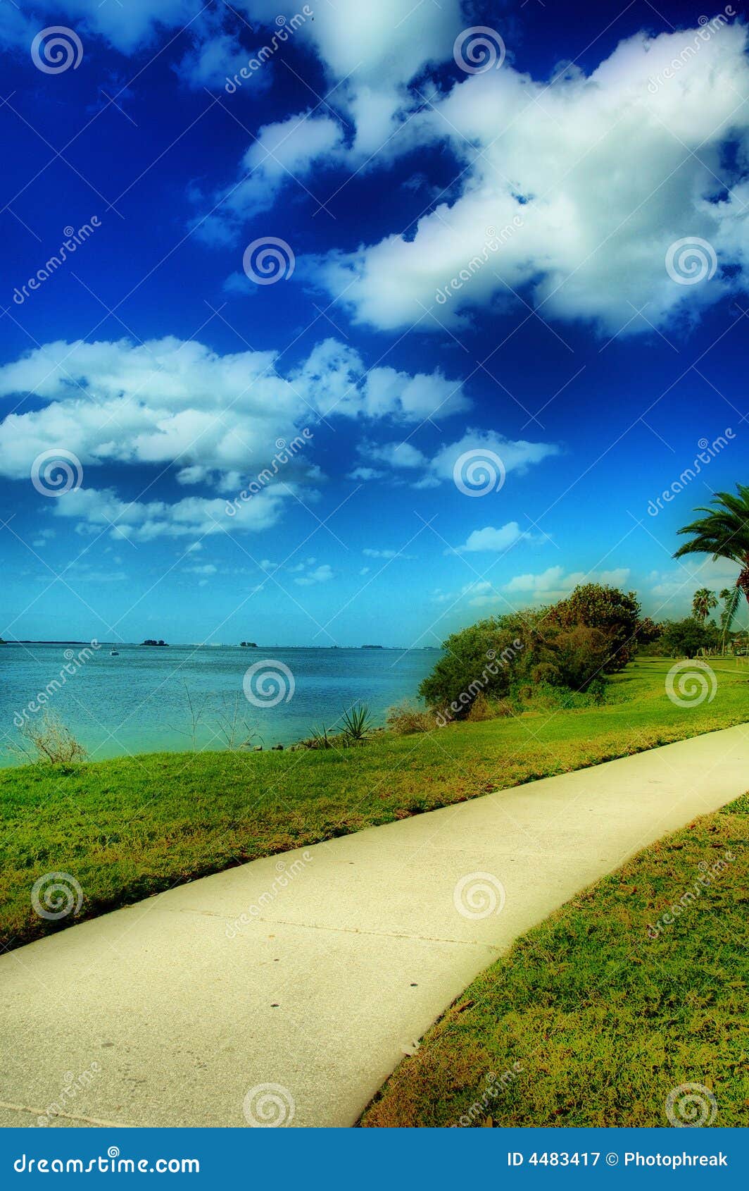 Beach Walkway stock image. Image of beautiful, coastline - 4483417