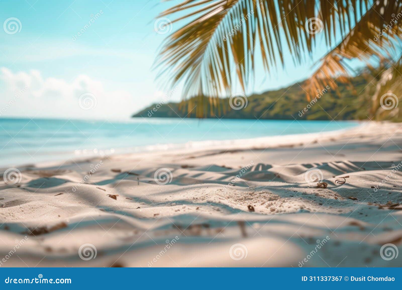 Beach Wallpaper Background, Focus Point To Foreground and Midground ...