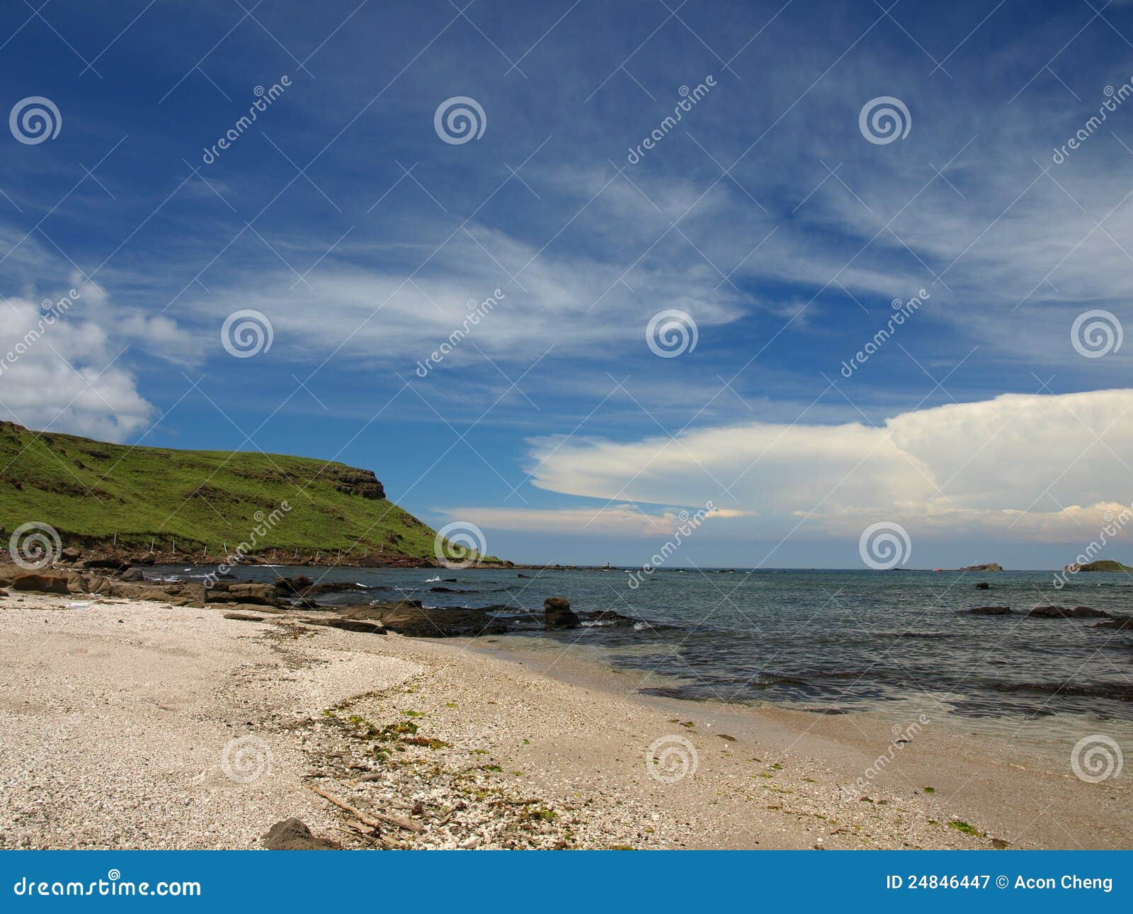 Beach of Wang-an in Peng Hu, Taiwan Stock Image - Image of beauty ...