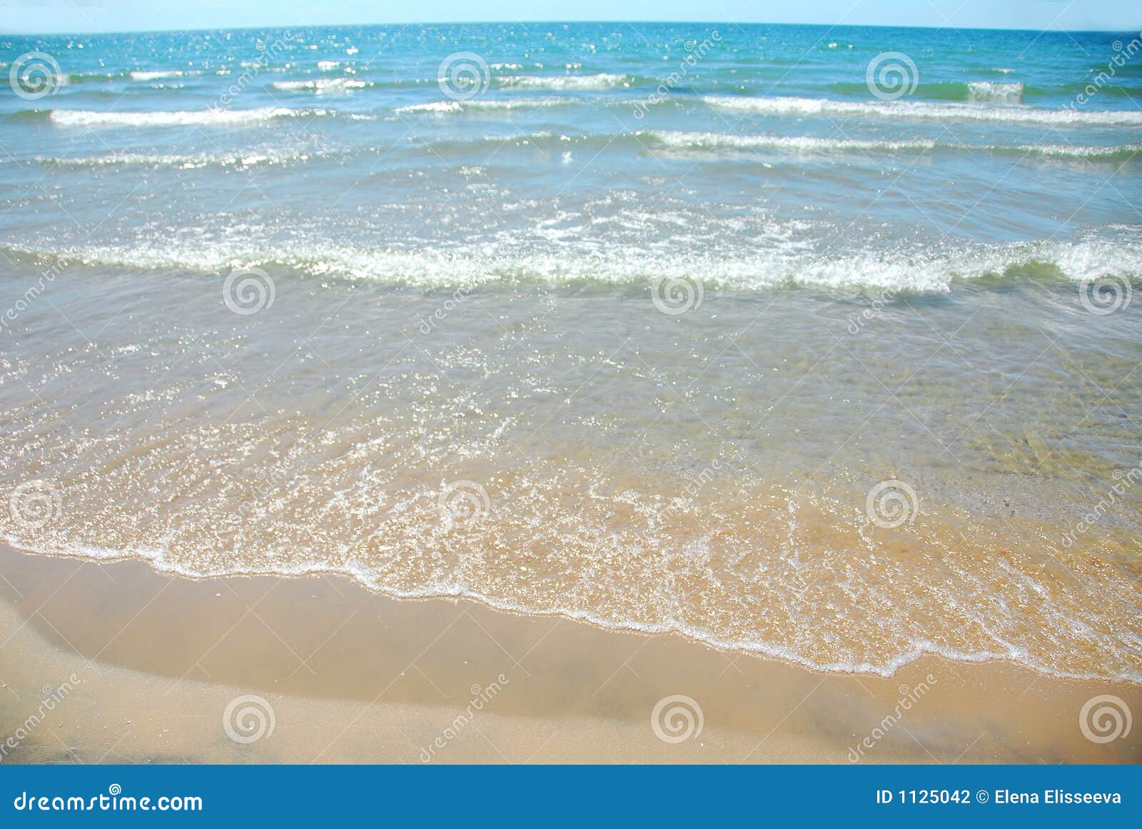 Beach wave sand stock photo. Image of clean, natural, closeup - 1125042