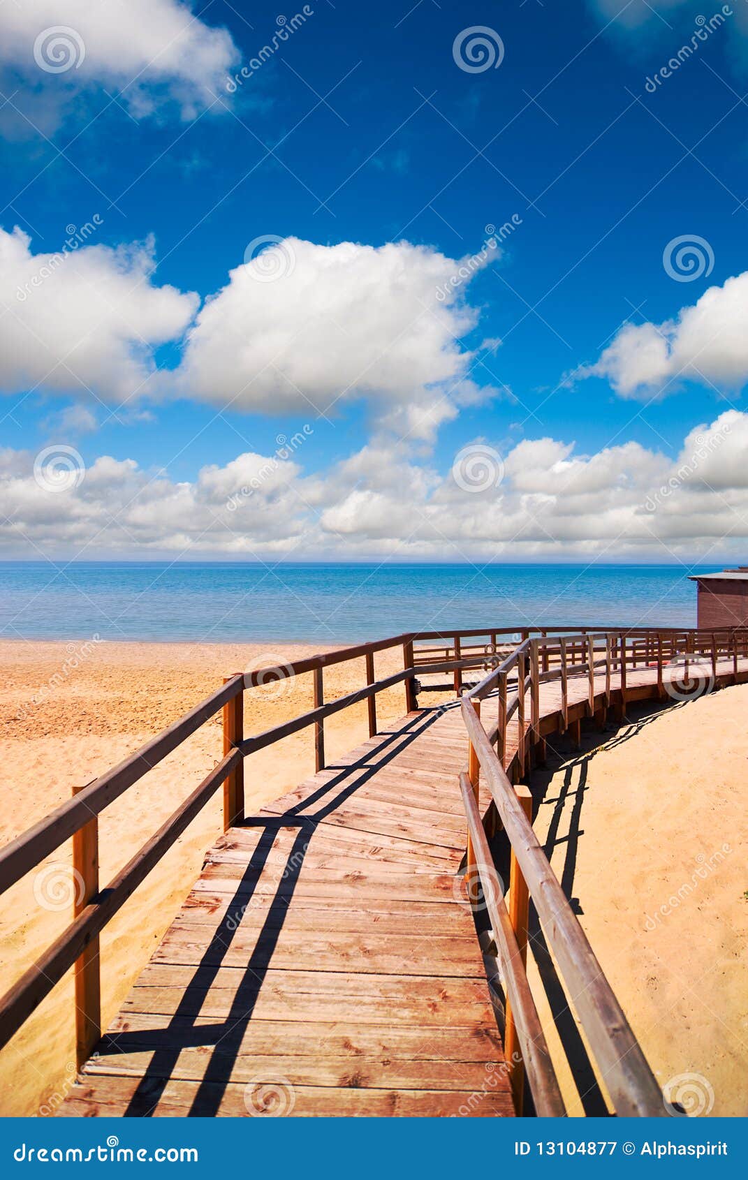 Beach way stock image. Image of summer, view, wood, trip - 13104877