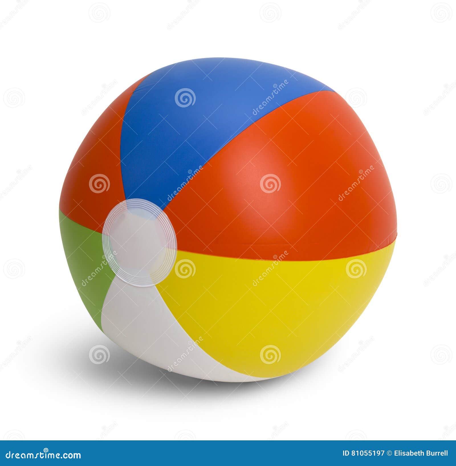 Beachball stock image. Image of white, summer, ball, water - 81055197