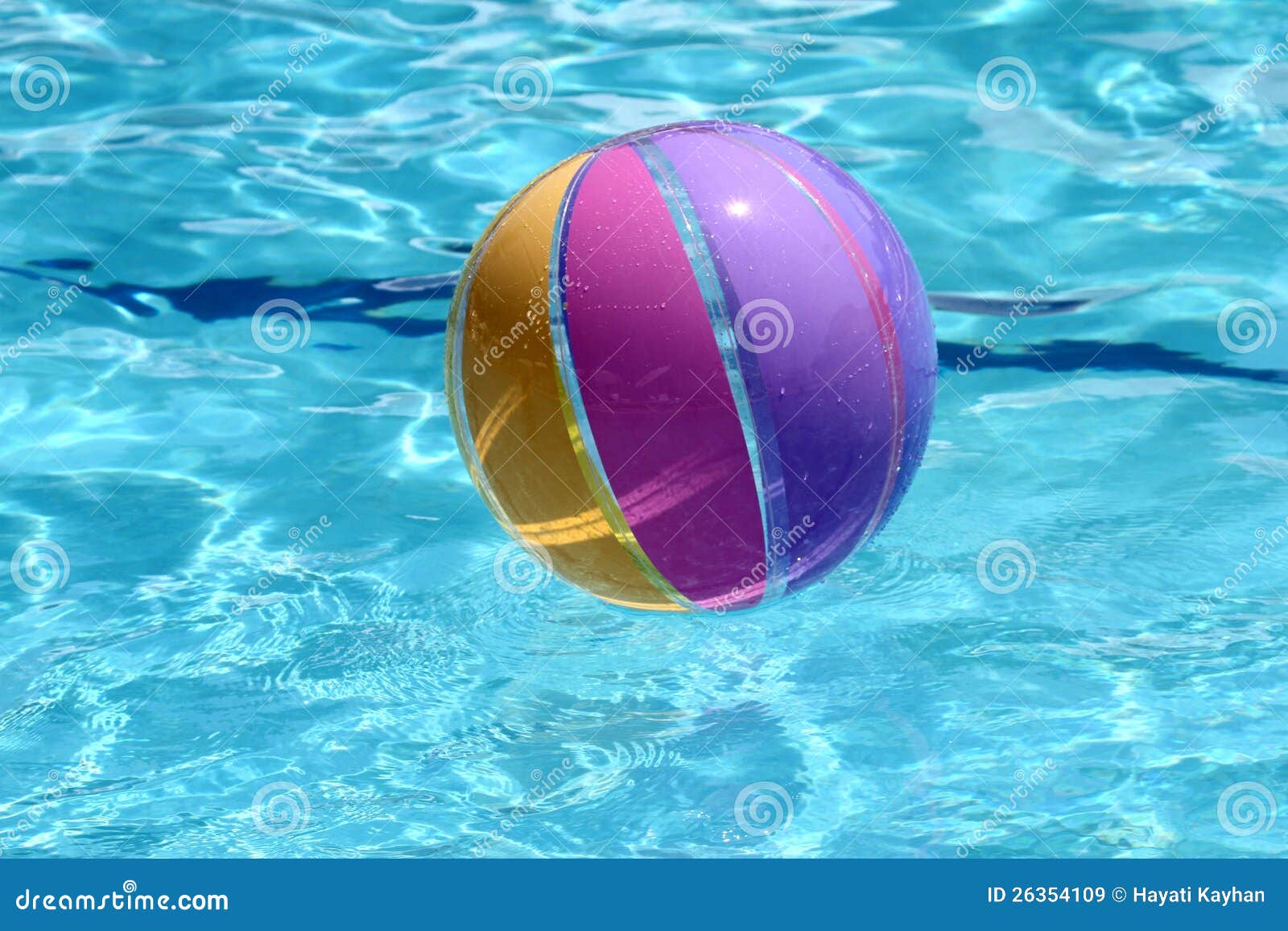 Beachball and swimmingpool stock image. Image of hotel - 26354109
