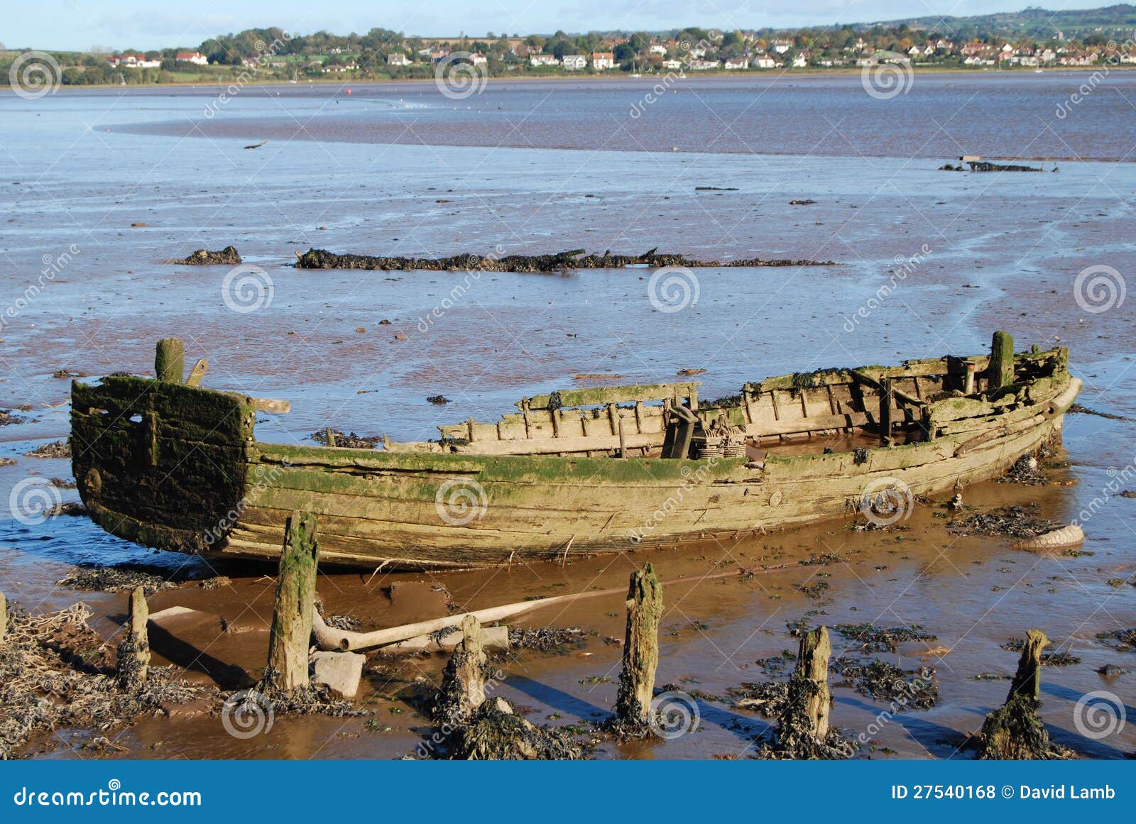 Beached boat stock photo. Image of nature, gray, ocean - 27540168