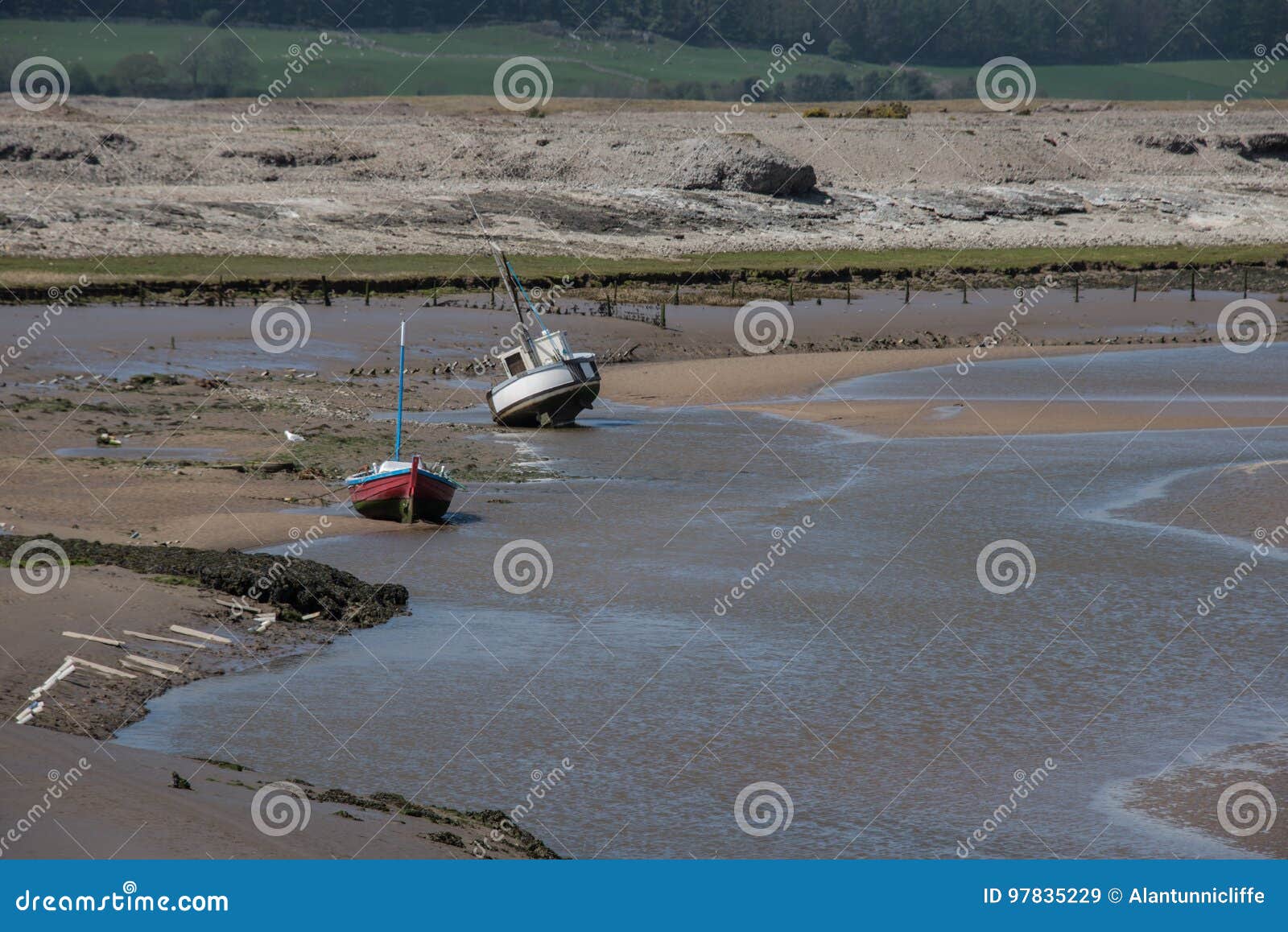 Beached boats stock image. Image of nautical, beautiful - 97835229