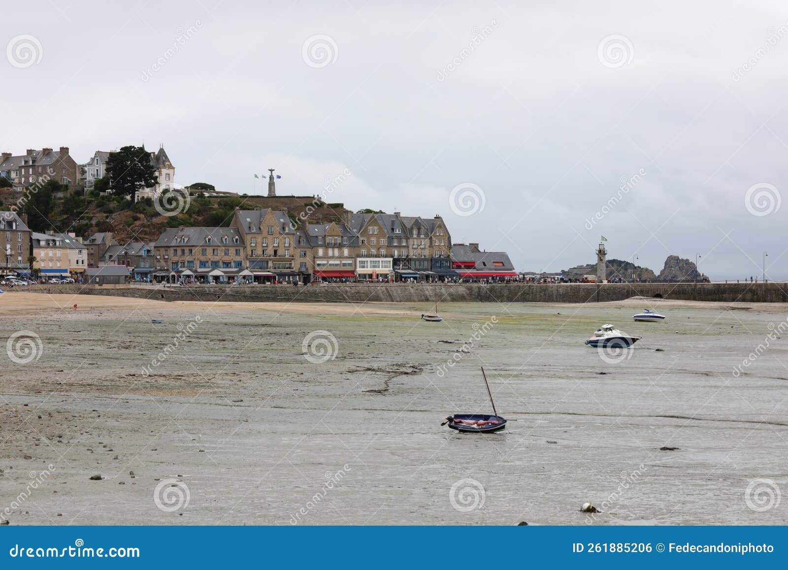 Beached Boats Stranded during Low Tide Stock Photo - Image of tides ...