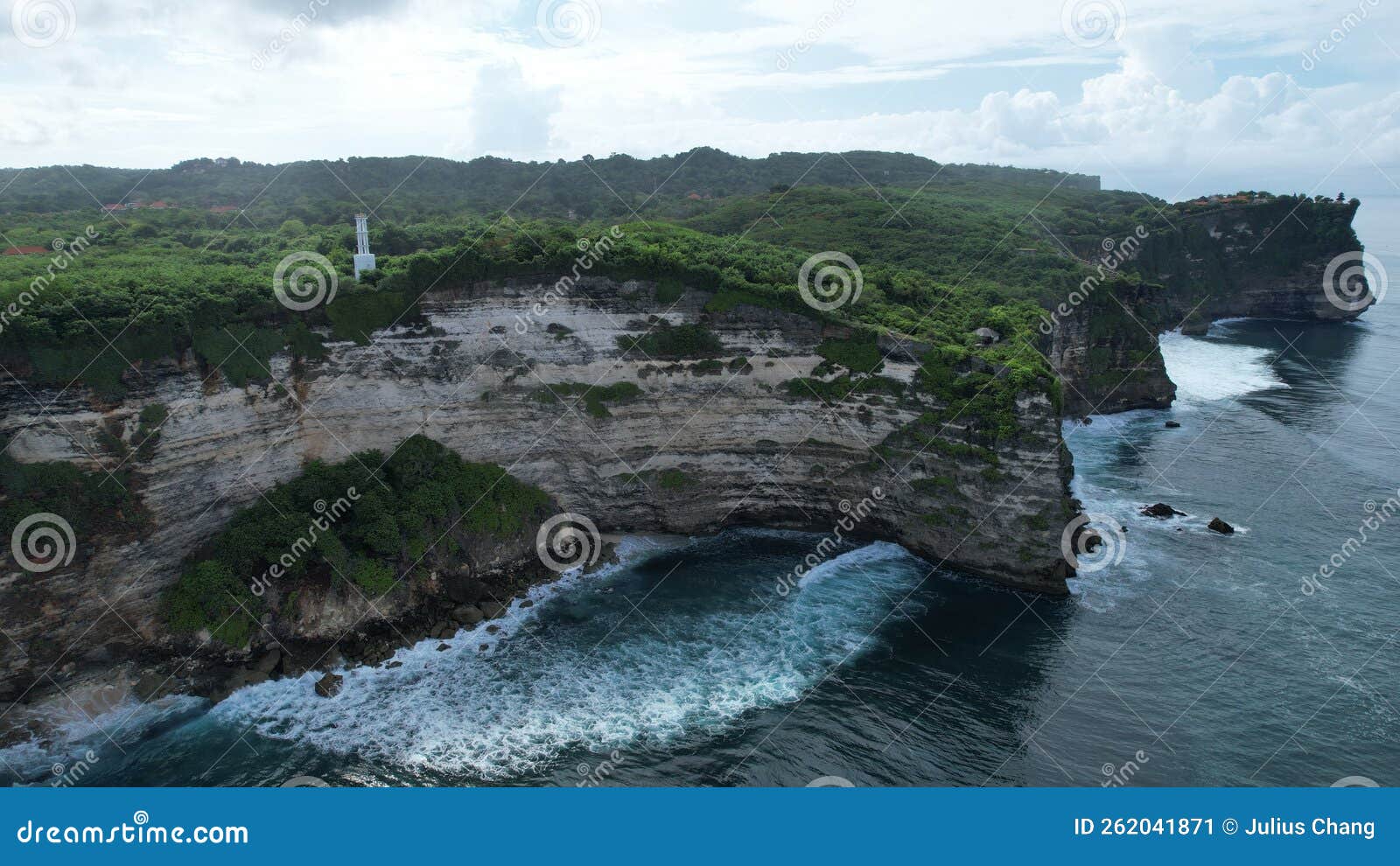 The Beaches and Cliffs of Southern Bali Indonesia Stock Image - Image ...
