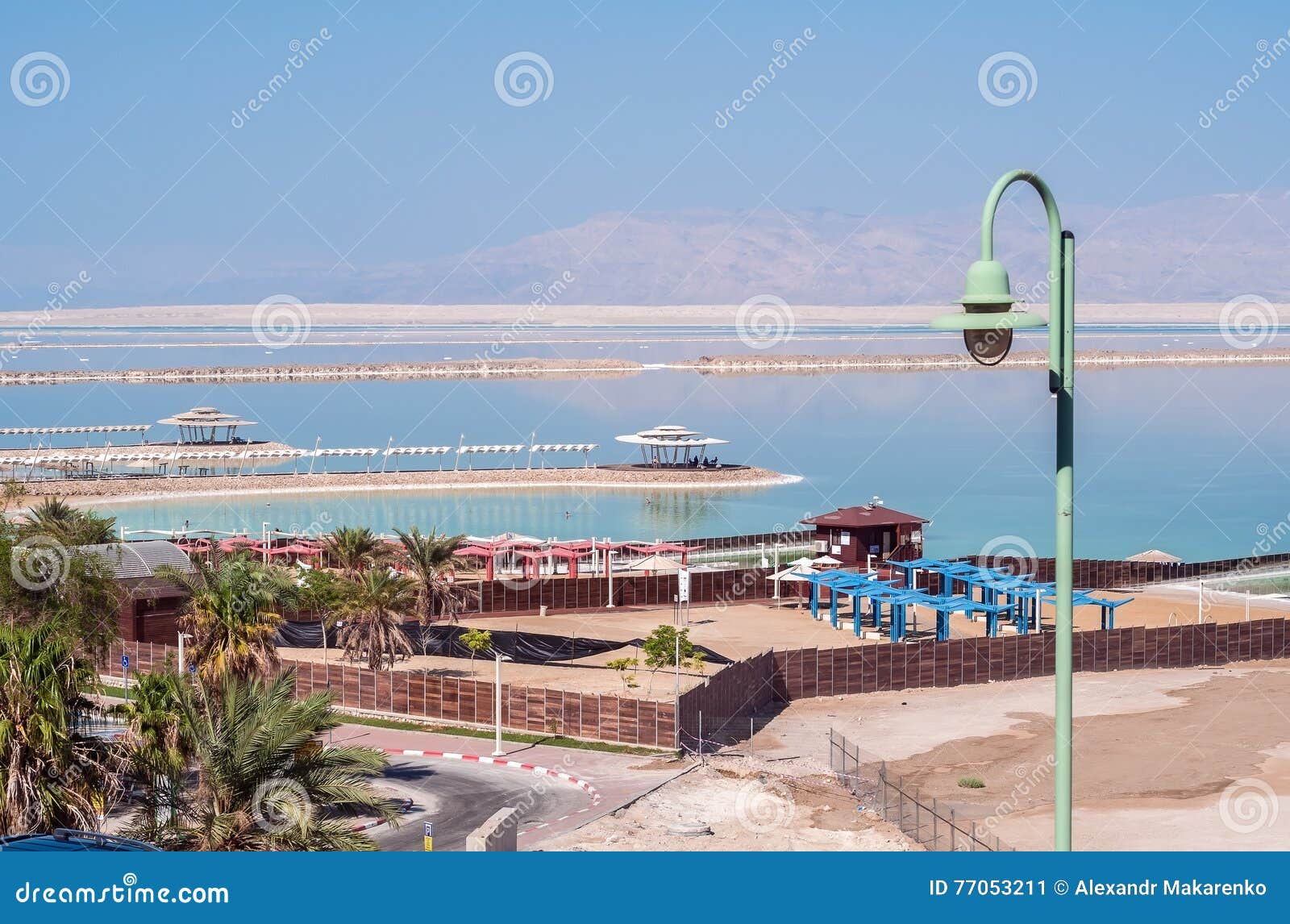 The beaches of Dead Sea. stock image. Image of desert - 77053211