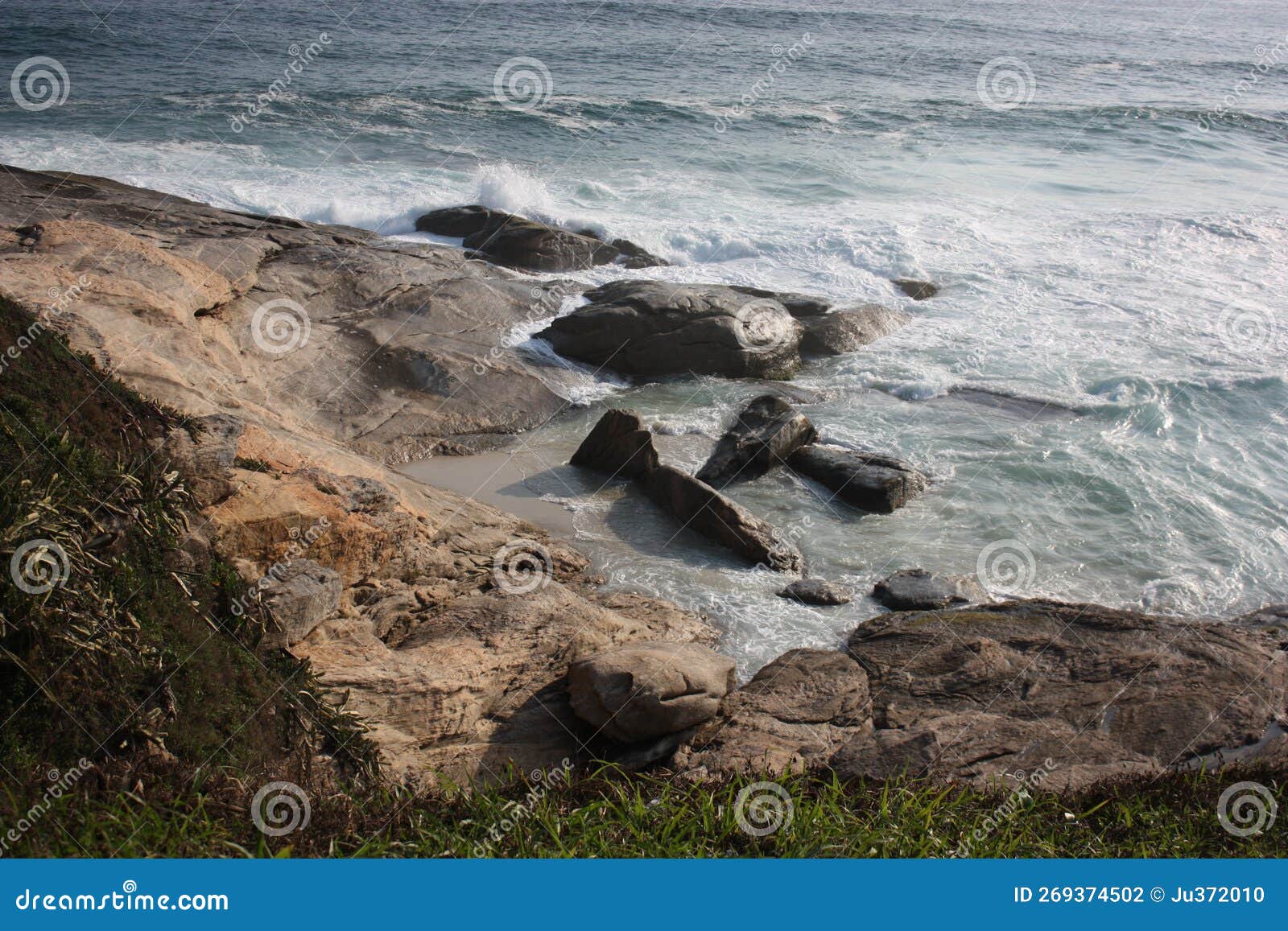 Beachfront in brazil stock photo. Image of sand, travel - 269374502